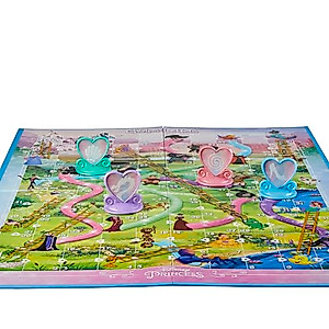 Hasbro Gaming Chutes and Ladders: Disney Princess Edition Board Game for Kids Ages 3 and Up, Preschool Game for 2-4 Players (Amazon Exclusive)