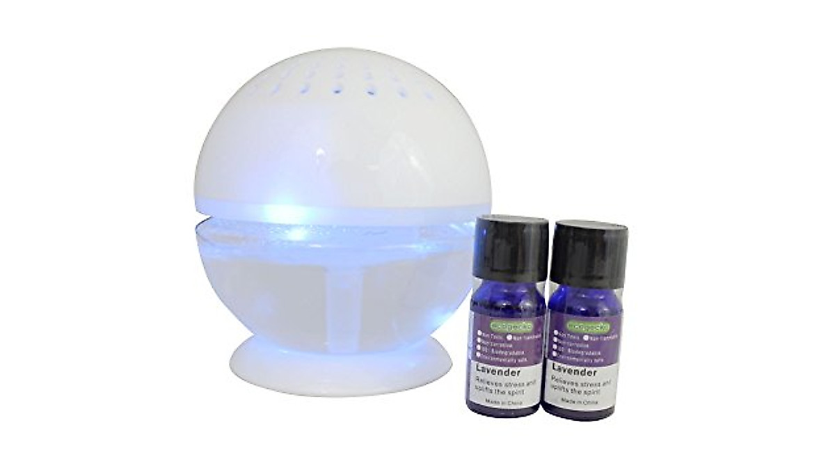 EcoGecko Mini Water Air Revitalizer with Lavender Oil | Fresh & Calm