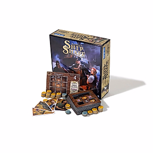 Strategy Board Games Bidding Game Calliope ShipShape Mixed Colors From the Makers of Tsuro and Roll For It Gift for Adults Family Kids