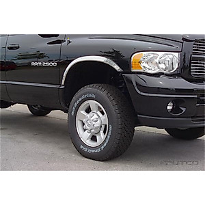 Putco 97302 Stainless Steel Half Fender Trim Kit for Dodge Ram