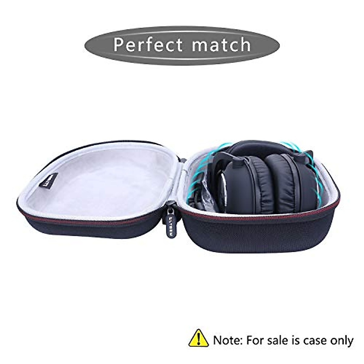 LTGEM EVA Hard Case for Logitech G Pro & G Pro X Gaming Headset - Travel Carrying Protective Storage Bag