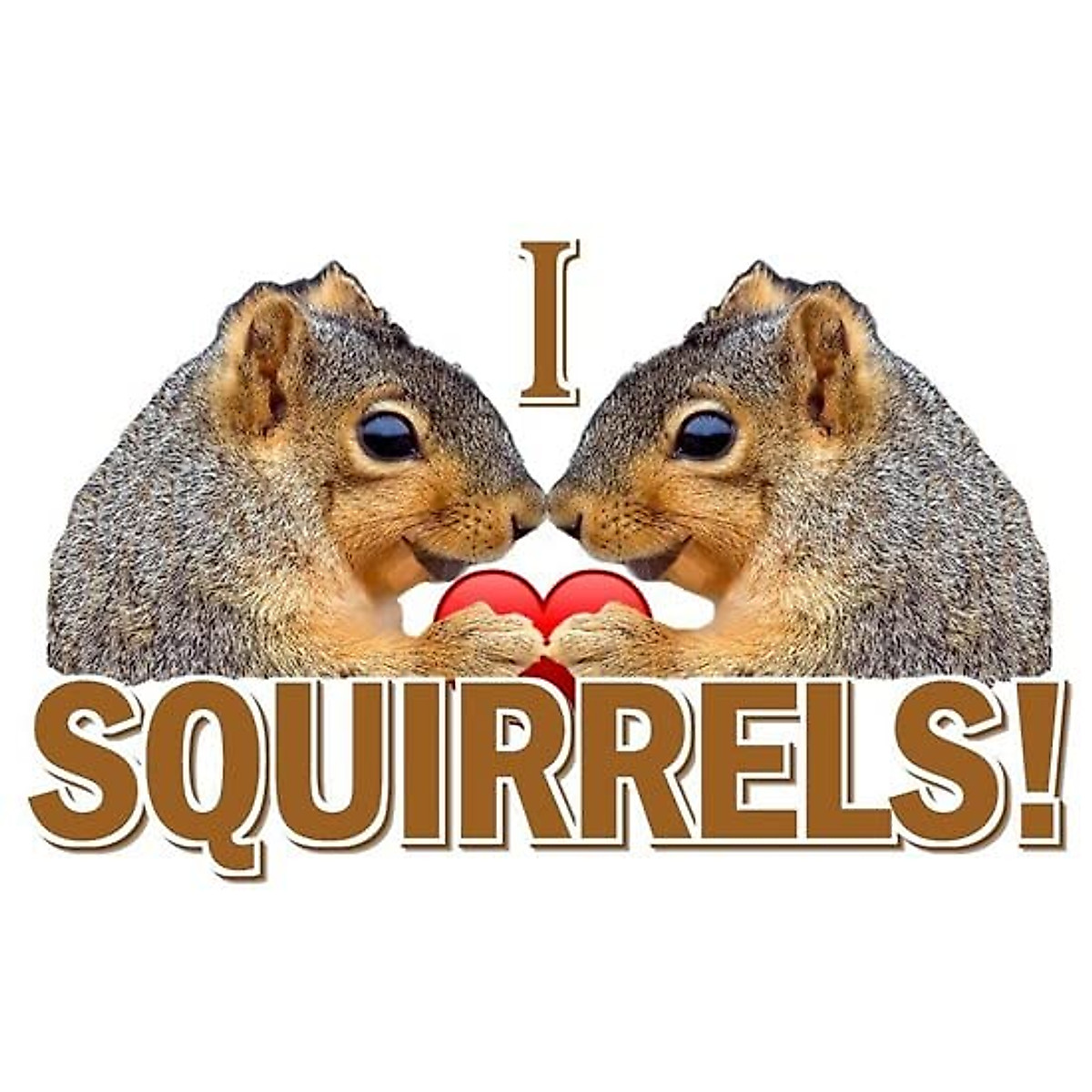 CafePress I Heart / Love Squirrels! Mug Ceramic Coffee Mug, Tea Cup 11 oz