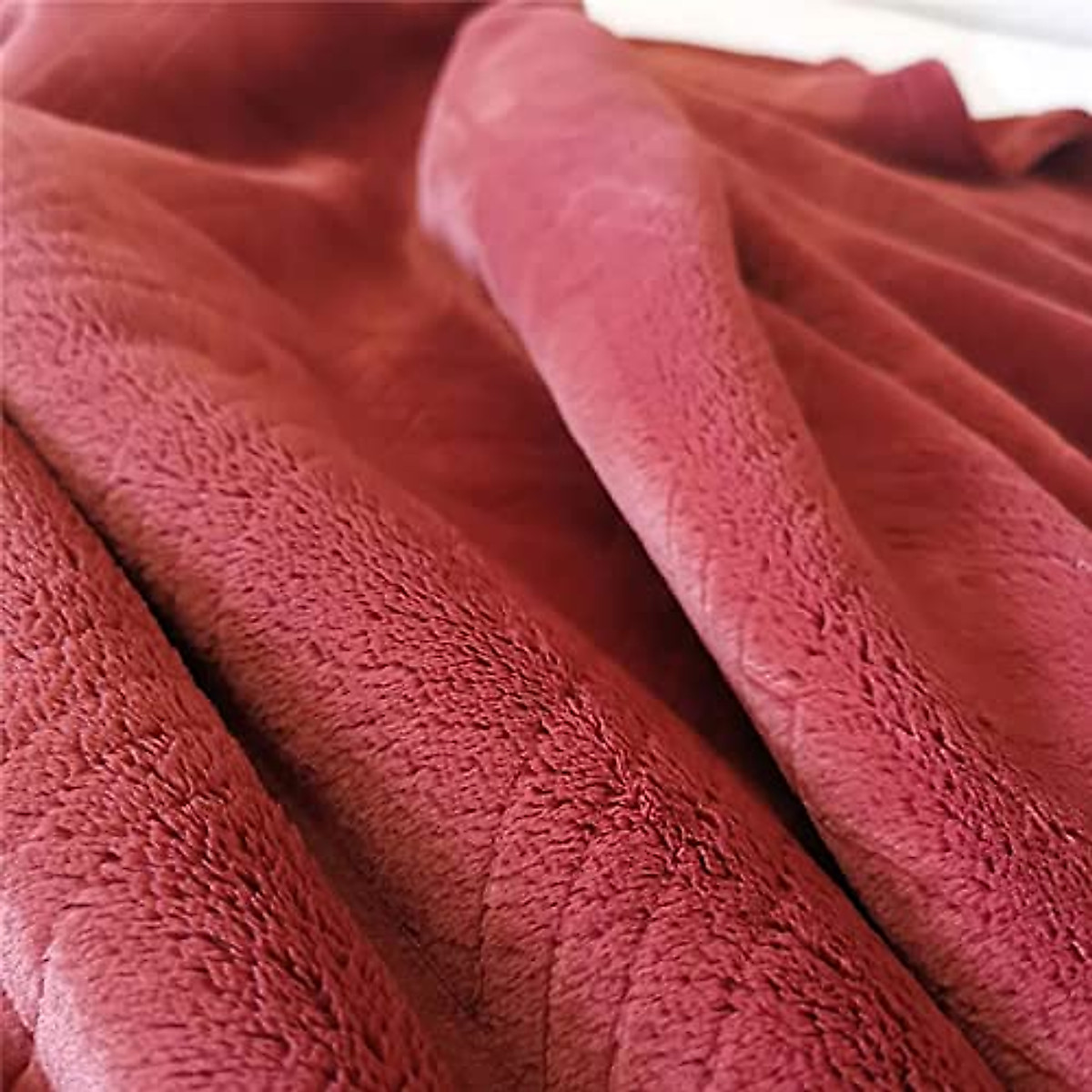 TUNKENCE Fleece Throw Blanket for Couch Sofa Soft Fleece Throw Blanket, no shed no Pilling Lightweight Fuzzy Comfy Textured Flannel Blanket for Couch Knitted Throw Blankets for Kids, Adults, Teens,