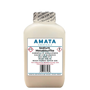 Sodium Metabisulfite (Na2S2O5) - Purity 99% - FCC Grade (2 Pack (2lbs))