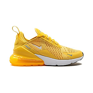 NIKE Women's Shox Q'Vida, Yellow White, 3.5/4 UK