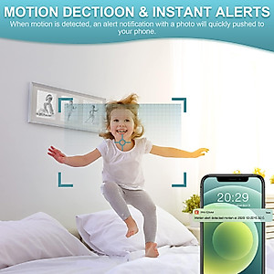 Hidden Camera WiFi USB Charger Spy Camera 5-Port Phone Charger Camera Wireless 1080P HD Security Cameras with Motion Detection, APP Control for Home/Office Surveillance, No Audio