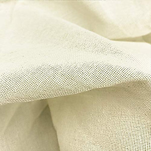 PANWA Traditional THAI Sticky Rice 16 Inch Round 6 Pack Reusable Cheesecloth, Grade 90 Triple Stitched Hem, Chef Quality, 100% Unbleached Cotton Fabric for Straining and Cooking