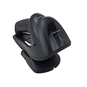 Datalogic Gryphon GBT4500 Omnidirectional 2D/1D Wireless Bluetooth Barcode Scanner/Imager, Includes Adjustable Cradle and USB Cord (GBT4500-BK-BT)