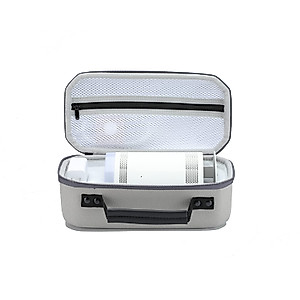 Hounyoln Hard Case for Samsung The Freestyle Projector,The Freestyle Smart Portable Projector 360° All-Round Protection Storage Box Travel Bag