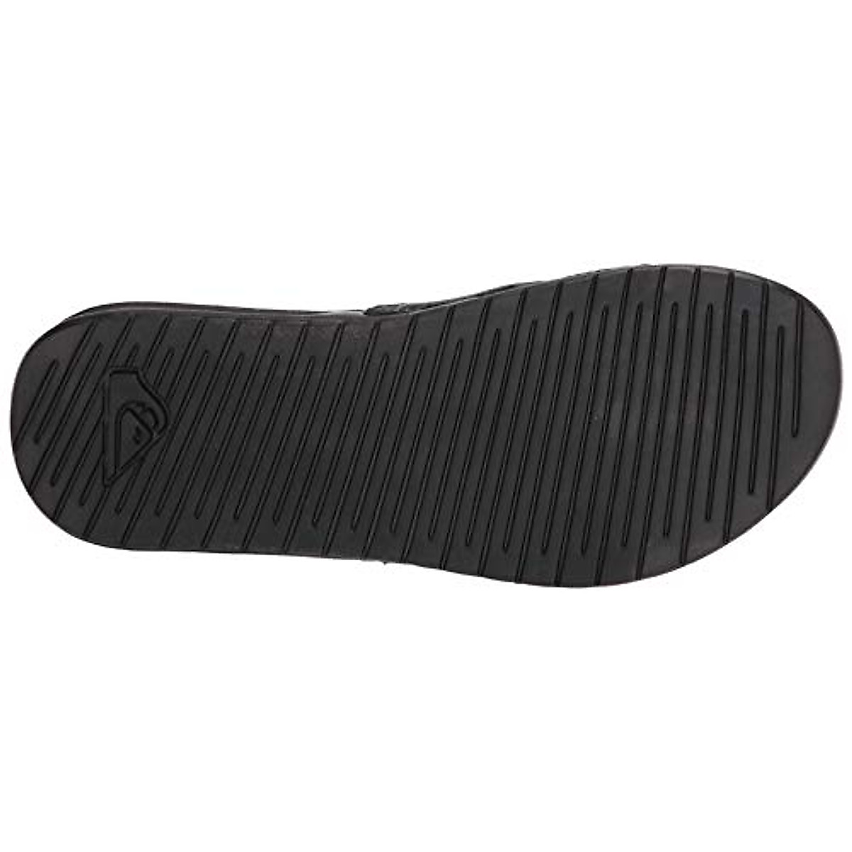 Quiksilver mens Bright Coast Adjust Sandal, Black/White/Black, 10 US