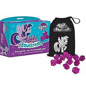 My Little Pony: Tails of Equestria Dice Bundle: Pegasus, Unicorn and Earth Pony Dice Plus Friendship Tokens