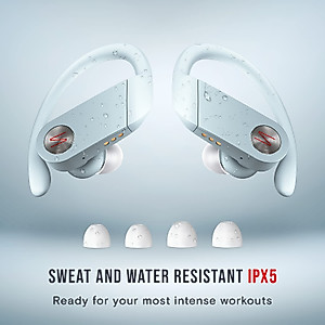 Symphonized Bluetooth Earbuds with Ear Hook — Bluetooth Earphones, Running Headphones for Gym, Headphones for Running, Travel Wireless Earbuds, Graduation Gift, Earbuds Earhooks for Android & iPhone