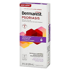 Dermarest Psoriasis Shampoo and Conditioner, 8 Ounces