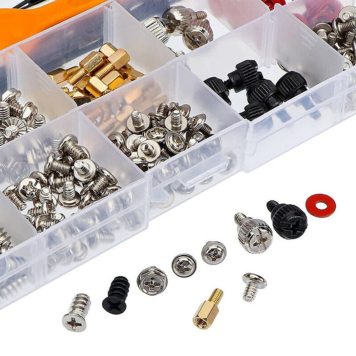 OSALADI 1 Set Computer Screw Tablet Holders Screws for Assembling Computer Tablet Kickstand Computer Case Screw Tablet car Holder Tablet Stand for Desk Screws Kit Steel Screw Group Cable