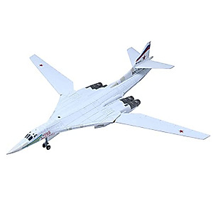 Udnorbay 1/200 Scale Tu-160 Strategic Bomber Plane Model Military Fighter Diecast Model