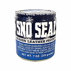 Atsko Sno-Seal 1330 Original Beeswax Waterproofing (7 Oz Net Weight/ 8 Oz Overall Weight)