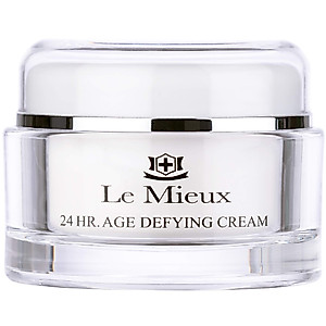 Le Mieux 24 Hr. Age Defying Cream - Hydrating Facial Moisturizer with Hyaluronic Acid & Peptides, Rich Anti-Aging Face Cream, No Parabens or Sulfates (1.75 oz / 52 ml)