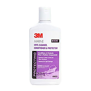 3M 09023 Marine Vinyl Cleaner, Conditioner, & Protector, 8.45 fl oz