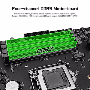 SHANGZHAOYUAN H97M PRO Motherboard LGA 1150 Motherboard (Micro ATX, 4*DDR3 Slots, SATA 3.0, USB 3.0, NVME M.2, PCIe 3.0) Support 4th 5th gen Intel Core i3 i5 i7/Pentium/Xeon Processor