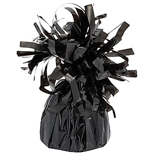 Black Balloon Weights - Set of 12 - Party Decor and Supplies