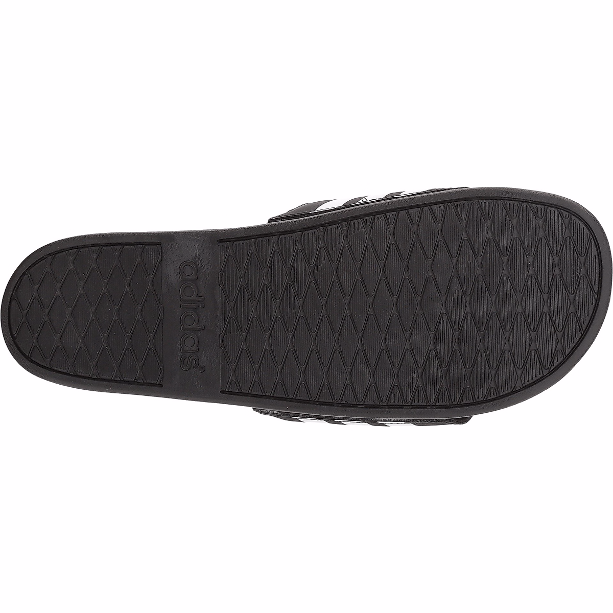 adidas Men's Adilette Comfort Slides Sandals, Core Black, 11