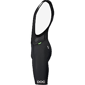 POC, Road Thermal Bib Shorts, Uranium Black, Medium
