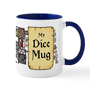 CafePress My Dice Mug Dungeon Map Ceramic Coffee Mug, Tea Cup 11 oz