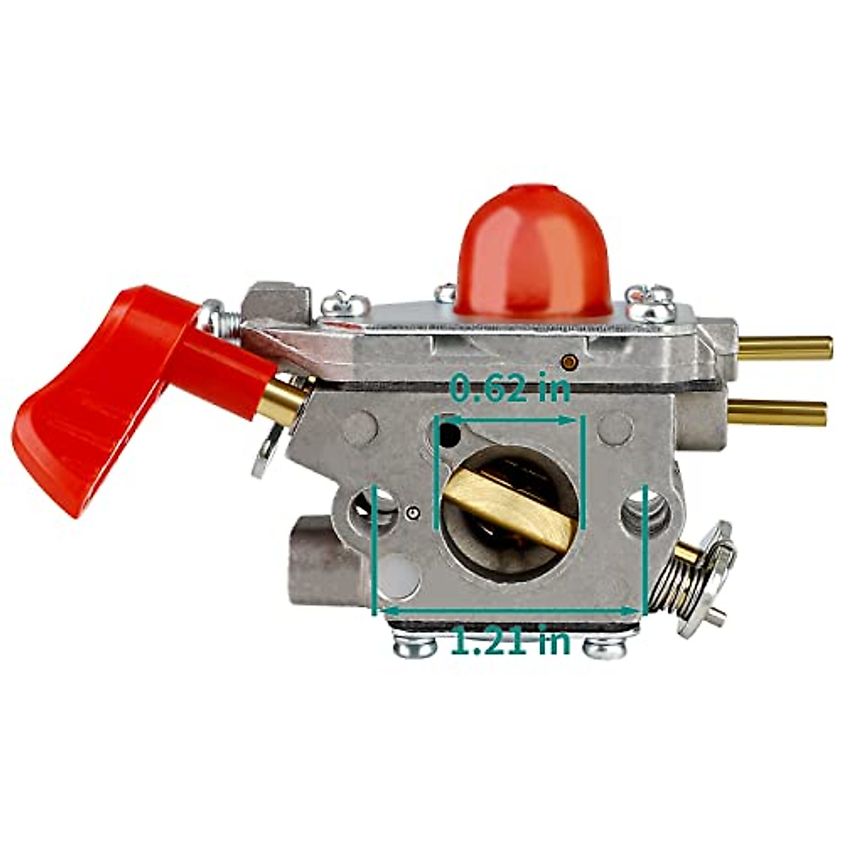 SIMPERAC 545081857 Carburetor for Poulan BVM200FE GBV345 Blower Carburetor for Craftsman 25cc Gas Blower 358794770 Replace for Zama C1U W43B with Air Filter