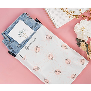 Ellen J Creations Floral Eucalyptus Wedding Thank You Cards, Pack of 48, 4x6, Blank, Smudge-Free, Heavyweight Cardstock, Gold Foil, Envelopes