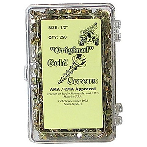 Fox Gold Screws 1/2" (250) Ogs