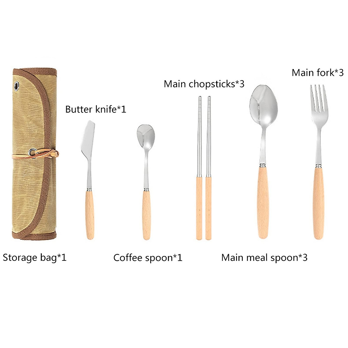 CYXI 12 PC Grilling and Camping Cooking Utensils Set,Grill Accessories Portable Compact Gear for Backpacking BBQ Camping Hiking Travel Cookware Kit