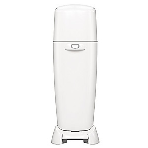 Playtex Diaper Genie Complete Diaper Pail with Odor Lock Technology, White