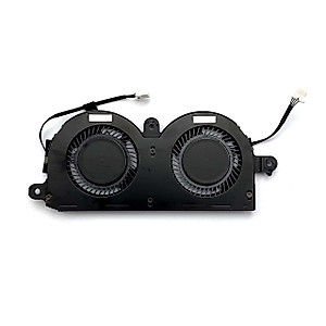 New CPU Cooling Fan with Back Cover Replacement for Dell XPS 13 9370 9380 7390 (Not for 2-in-1 Version) 9305 (i3 Version) Fit for 0980WH 980WH ND55C19-19A14