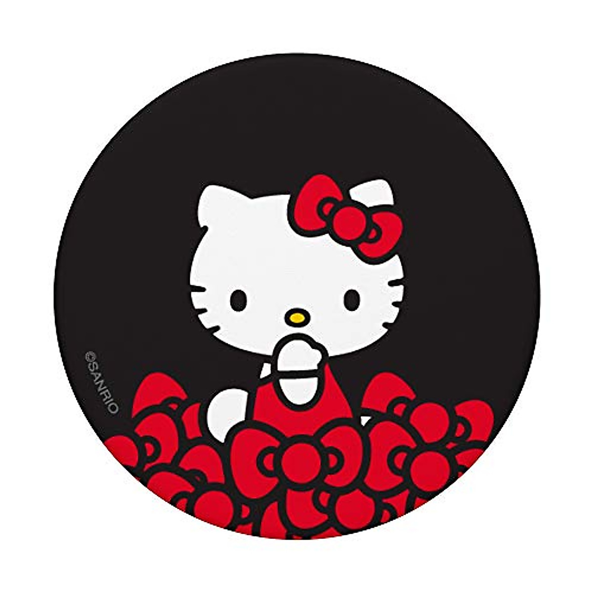 Hello Kitty Bows PopSockets PopGrip: Swappable Grip for Phones & Tablets