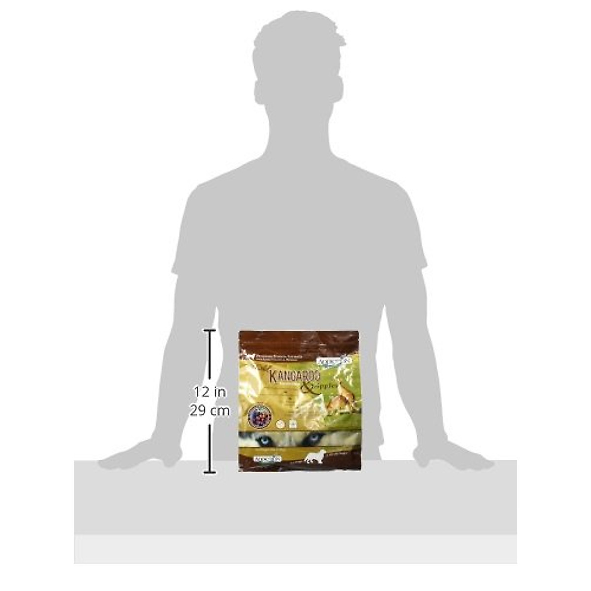 Addiction Wild Kangaroo & Apples - Dry Dog Food - Limited Ingredient Novel Protein - Muscle and Weight Management - Grain-Free - Ideal for Dogs with Food Allergies - Crafted in New Zealand 4lb