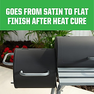 Rust-Oleum 7778830 High Heat Spray Paint, 12 Ounce, Bar-B-Que Black, 12 Fl Oz