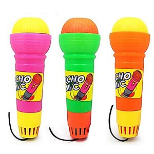 Bluelans Echo Microphone Battery-Free Voice Amplifying Toy for Kids,Wireless Mic Karaoke Singing Music Boys Girls Christmas Birthday Gifts Party Favors Stocking Stuffer