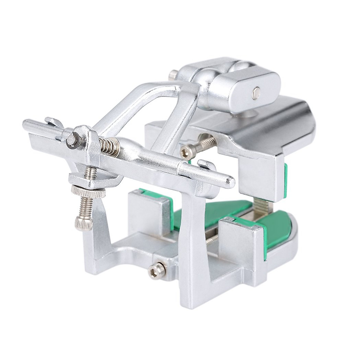 SoHome Adjustable Dental Tooth Articulator Stainless Steel Articulator for Lab Rubber-lined Base Plate Tool JT-44