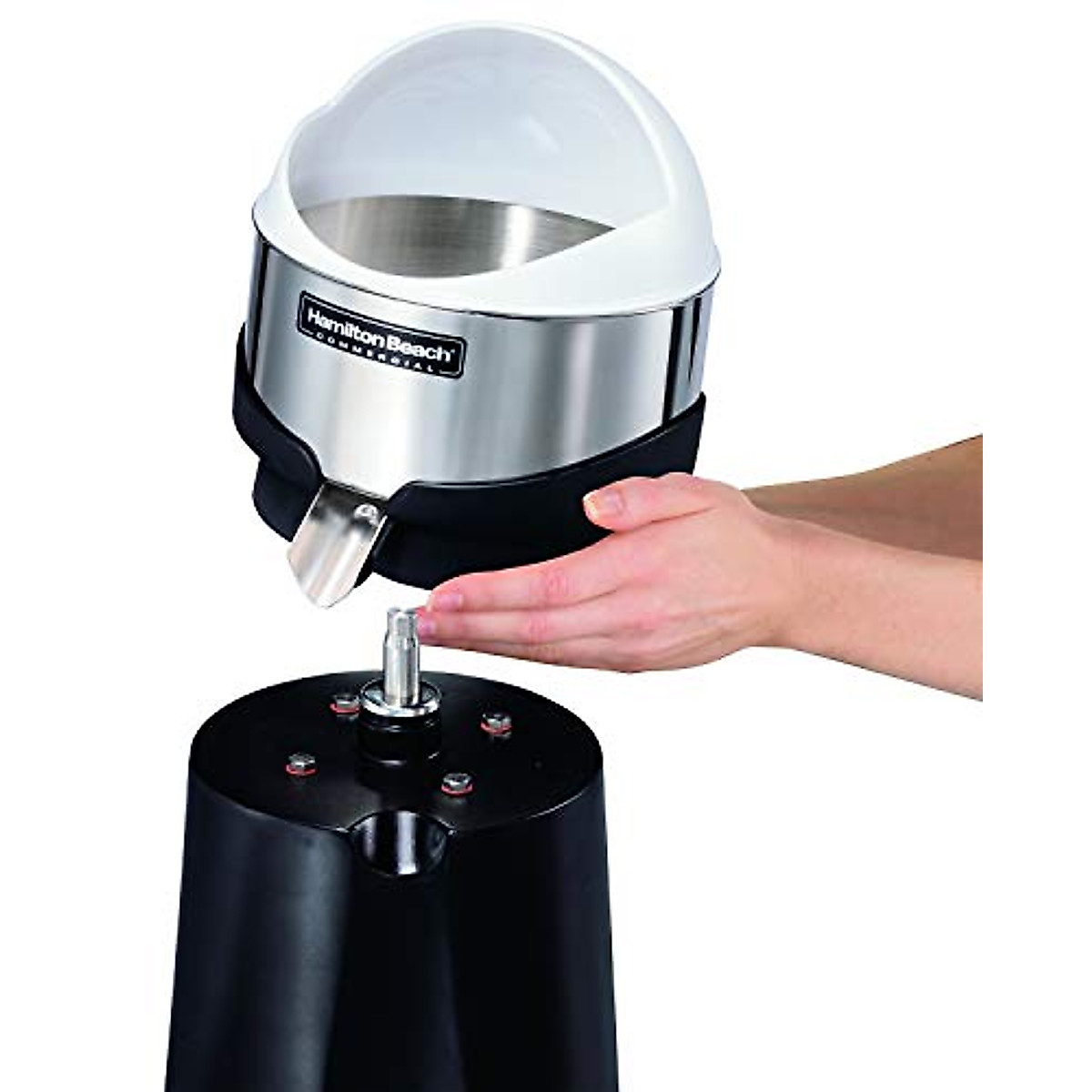 Hamilton Beach Commercial HCJ967 High Output Electric Citrus Juicer, Brushless Motor, NSF Approved