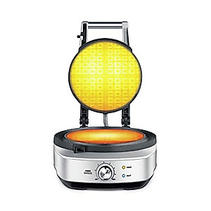 Breville BWM520XL No-Mess Waffle Maker, Brushed Stainless Steel