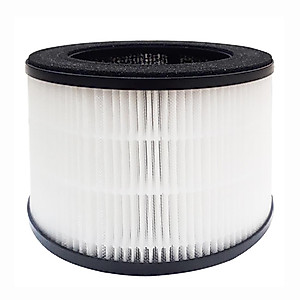 FreAire HEPA Filter, True HEPA Air Filter Replacement For Dust Smoke Pollen Dander Smell (White)
