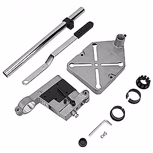 Drill Press Stand, Column Drill Stand Adjustable Drill Press Stand Benchtop Drill Presses Holder Bench Clamp Support Tool Drill Press Table Drill Stand Attachments for Drill Workbench Repair