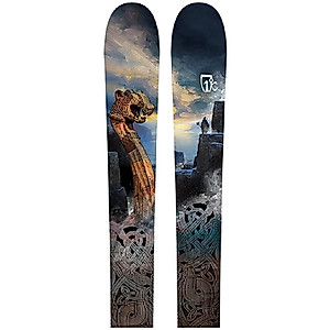 Icelantic Men's All-Mountain Freeride Lightweight 21/22 Nomad 105 Alpine Skis for Intermediate Level, 171