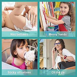 Medline Simply Water Baby Wipes, 99% Water Solution Wipes, 100% Plant-Based Bamboo Fiber Cloth, 60 Count (Pack of 12)