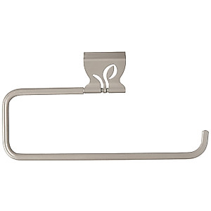 Spectrum Diversified Leaf Paper Towel Holder, Large, Floral Border Bronze