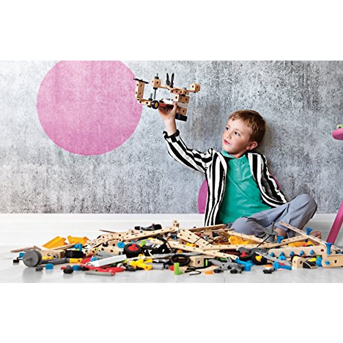 BRIO 34589 Builder Creative Set - 271 Piece STEM Construction Toy | FSC-Certified Wood & Plastic Pieces | Perfect for Toddlers Age 3+ | Enhances Creativity & Motor Skills