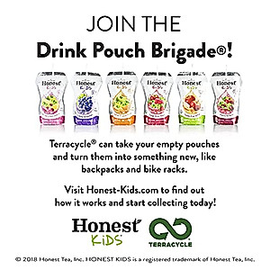 Honest Kids Appley Ever After Juice Drink, 6.75 Fluid Ounce - 8 per pack - 4 packs per case.4