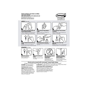 Command FC11-BN, 1 lb Capacity, Brushed Nickel Metal Hook, Small
