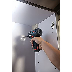 Bosch Power Tools Drill Kit - CLPK22-120 - 12-Volt Lithium-Ion 2-Tool Combo Kit (Drill/Driver and Impact Driver) with 2 Batteries, Charger and Case w/ 91 pc drill and drive bit set