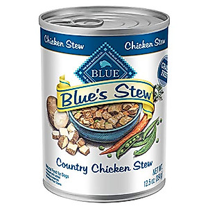 Blue Buffalo Blue's Stew Natural Adult Wet Dog Food, Chicken Stew 12.5-oz can (Pack of 12)